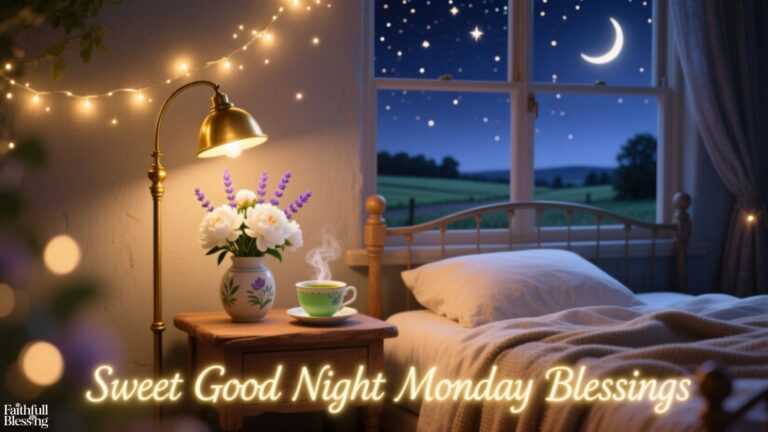 250+ Good Night Monday Blessings to End the Day Well
